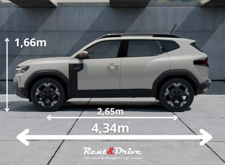 Dacia Duster 2024: prezzo, interni e dimensioni - Rent&Drive