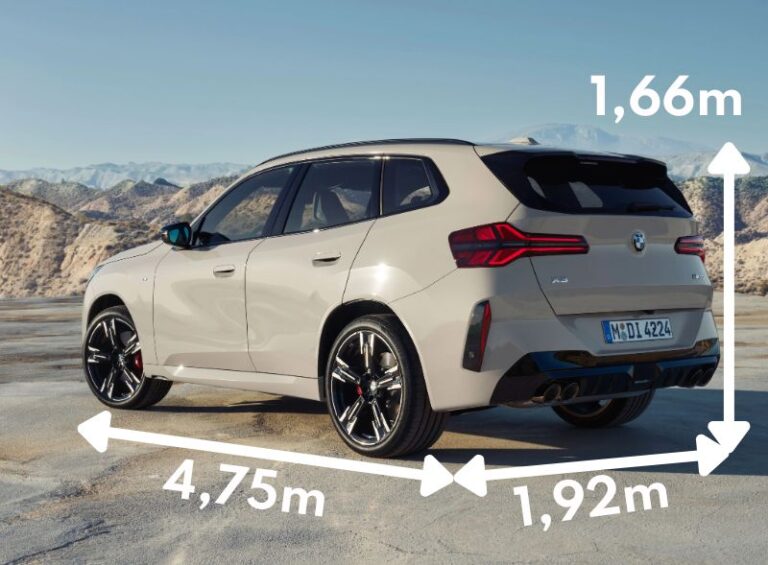 BMW X3: prezzo e dimensioni - Rent&Drive